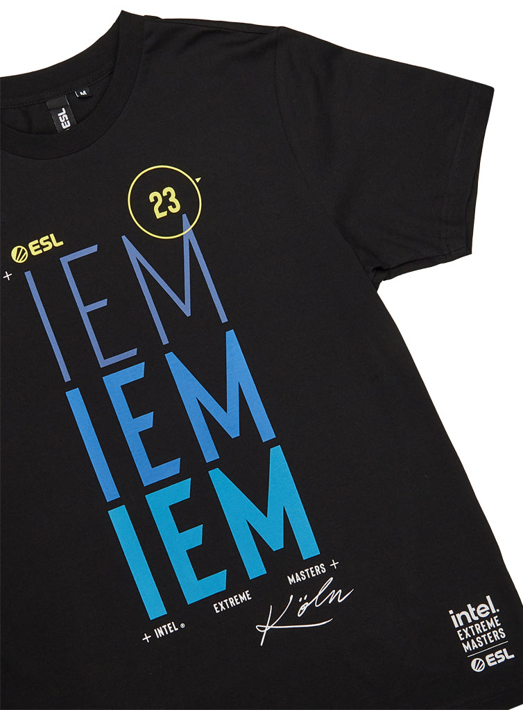 IEM Cologne 2023 Short Sleeve T-Shirt Black – ESL Shop